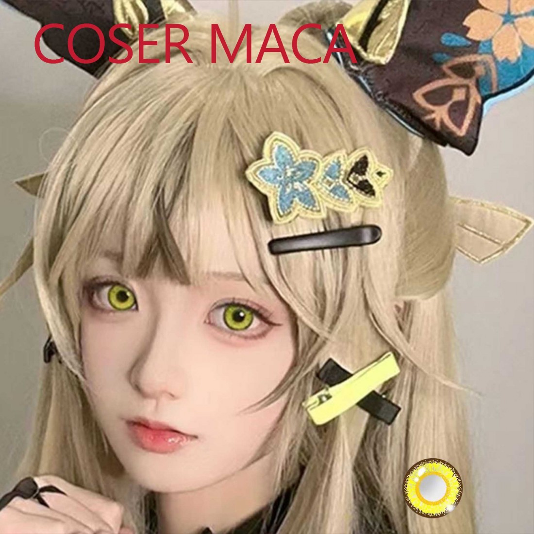 contact lens for eye color